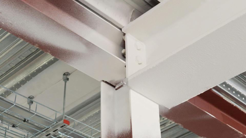 Protéger l'acier avec un revêtement résistant au feu | Paint & Stuc